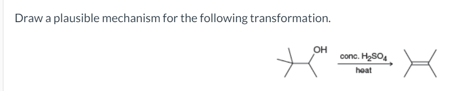 Solved Q32: Draw a plausible mechanism for the | Chegg.com
