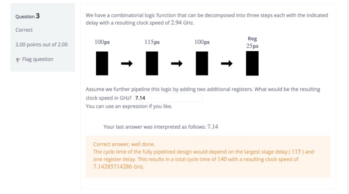 Solved How do you calculate the clock speed? I am completely | Chegg.com