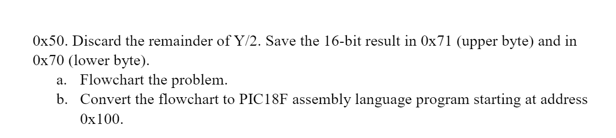 5. Write a PIC18F assembly language program at | Chegg.com