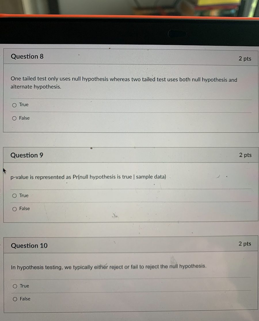 Solved One Tailed Test Only Uses Null Hypothesis Whereas Two 6554