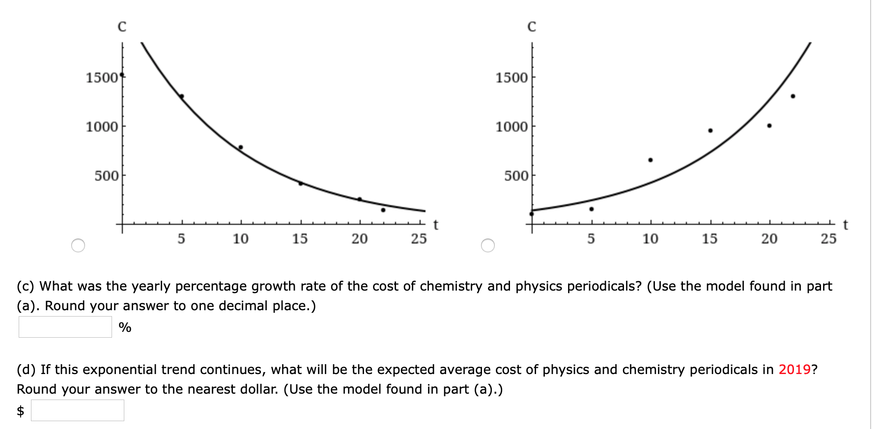 Solved For this exercise, round all regression parameters to | Chegg.com