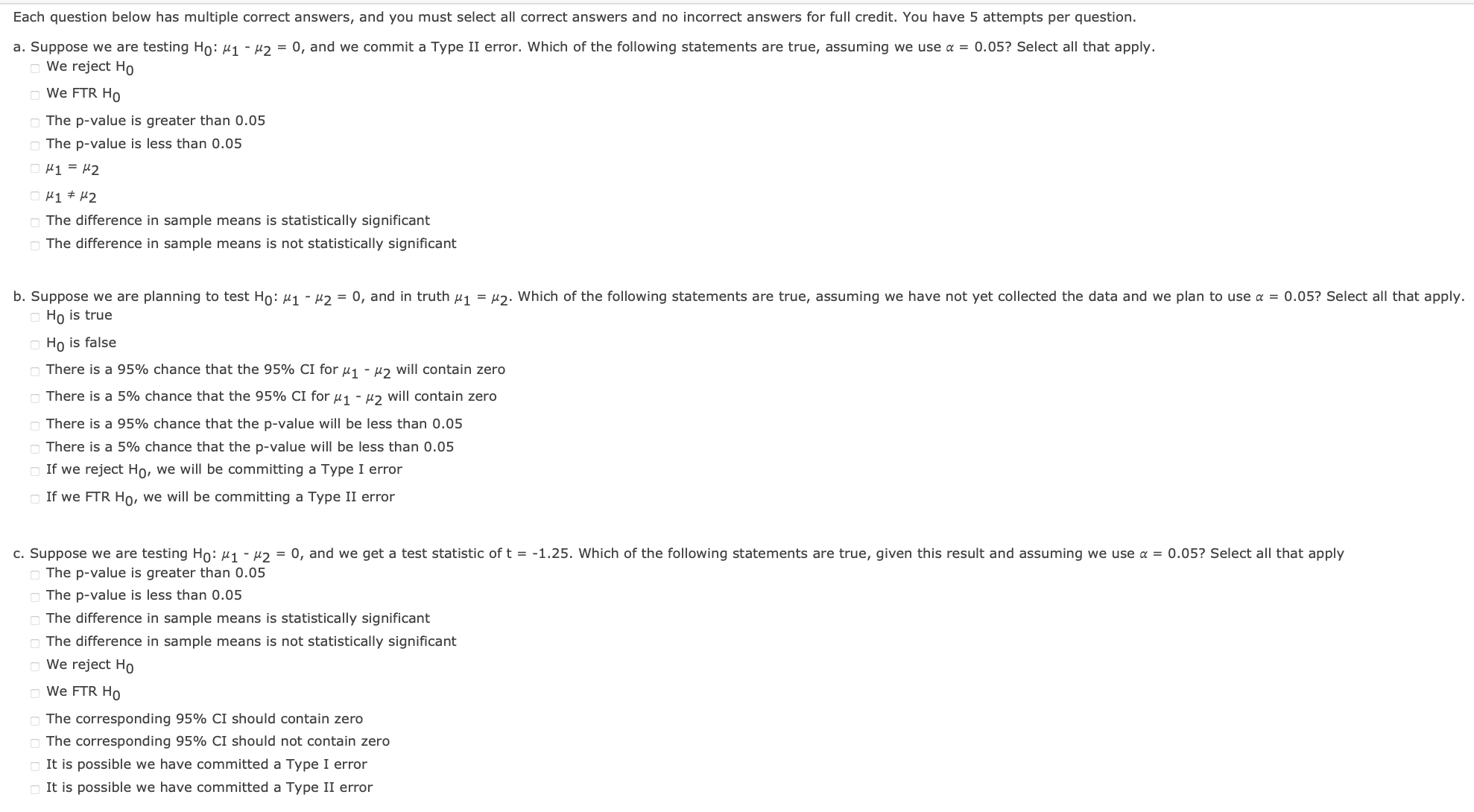 Solved Each Question Below Has Multiple Correct Answers And 