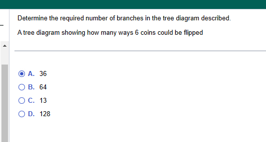 Solved Determine the required number of branches in the tree | Chegg.com