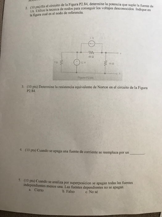 Solved Ri R2 Figura Al: Circuito con Op-Amp (20 pts) Para el | Chegg.com