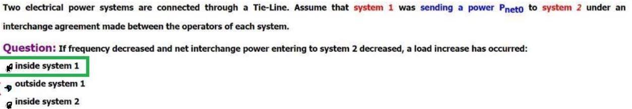 Solved Two electrical power systems are connected through a | Chegg.com