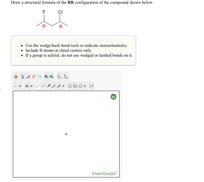 Solved Draw a structural formula of the RR configuration of | Chegg.com