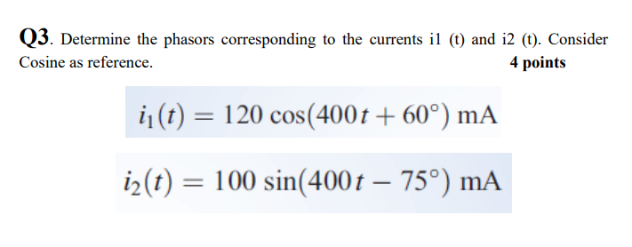 Solved Q1. Determine V1,V2 and V3 for the following | Chegg.com