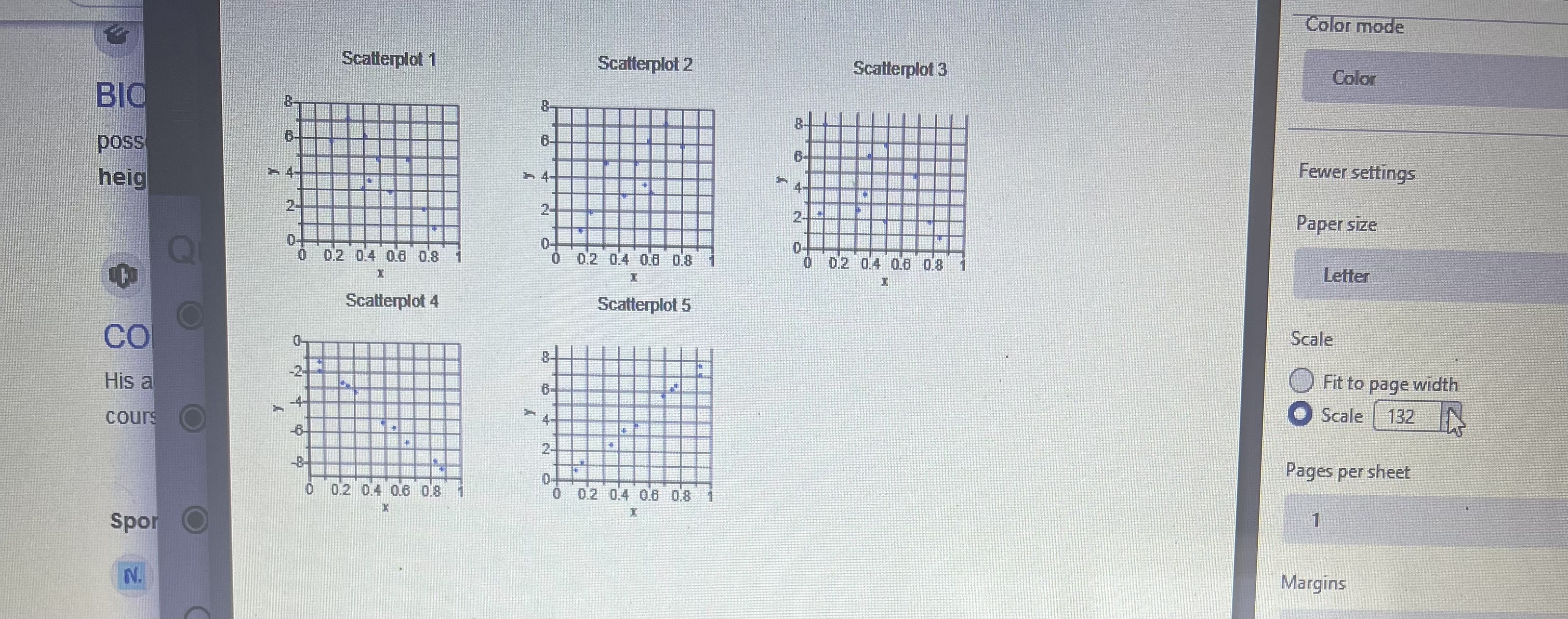 Solved Match these values of r with the accompanying | Chegg.com