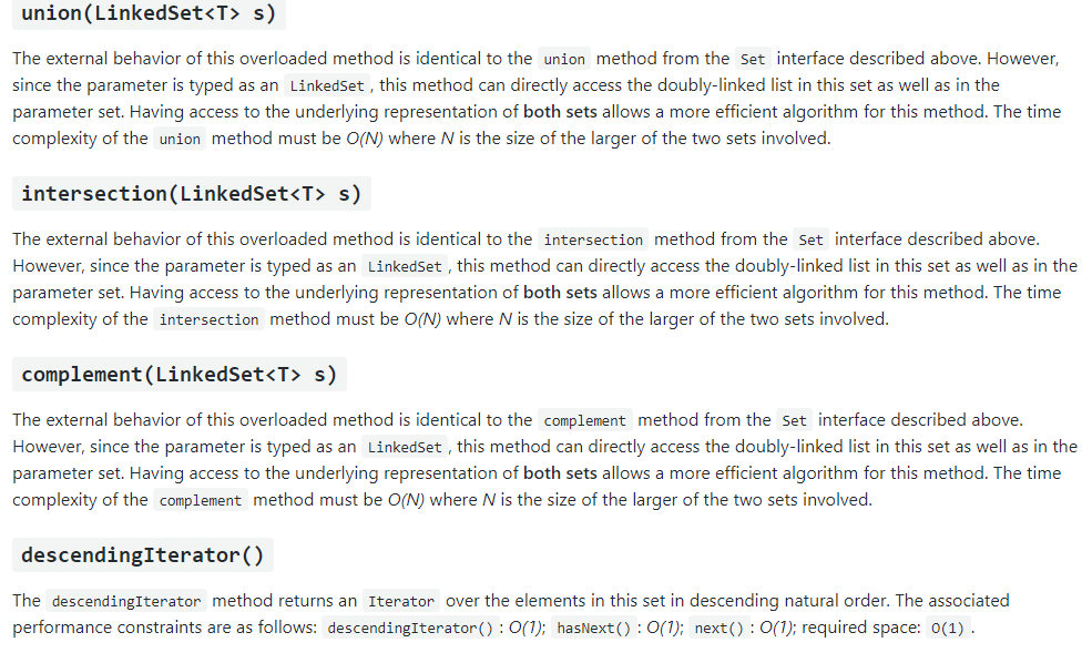 Implementing Collections - LinkedSet Problem Overview | Chegg.com