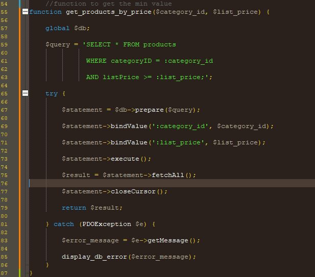 Solved CODE :PHP Modify the code so that instead of | Chegg.com