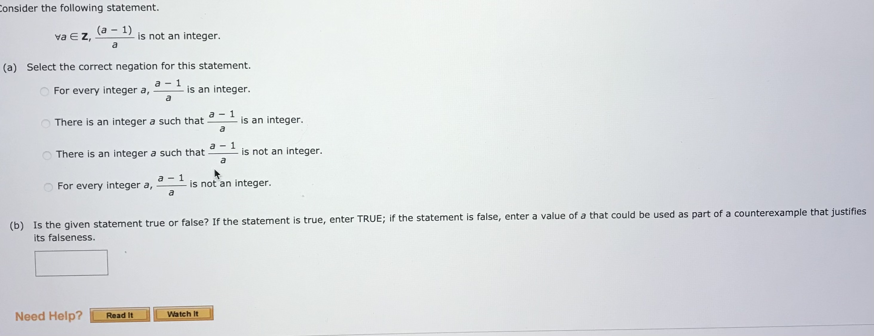 Solved Find the truth set of each predicate. (If your answer | Chegg.com