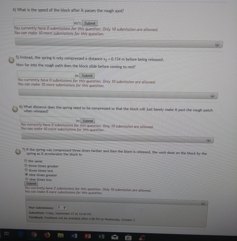 Solved A block with mass m = 12 kg rests on a frictionless | Chegg.com