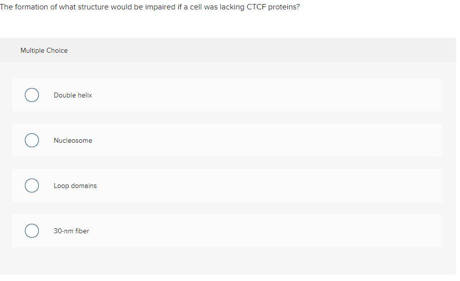 Solved The formation of what structure would be impaired if | Chegg.com
