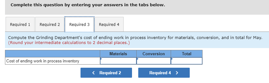 Solved Problem 4-14 (Algo) Analysis of Work in Process | Chegg.com