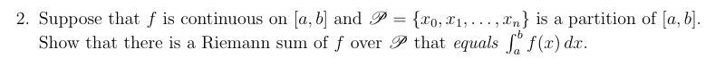 Solved Suppose that f is ﻿continuous on a,b ﻿and | Chegg.com
