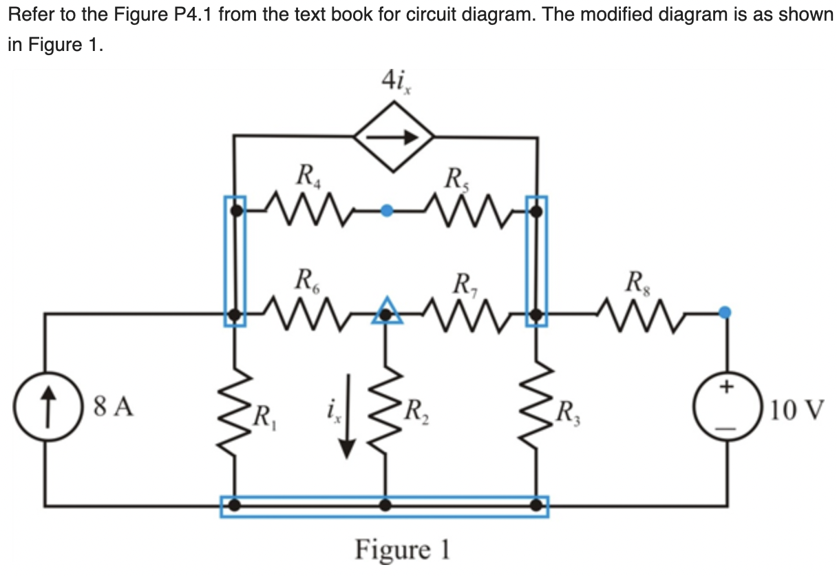 Solved Refer to the Figure P4.1 from the text book for | Chegg.com