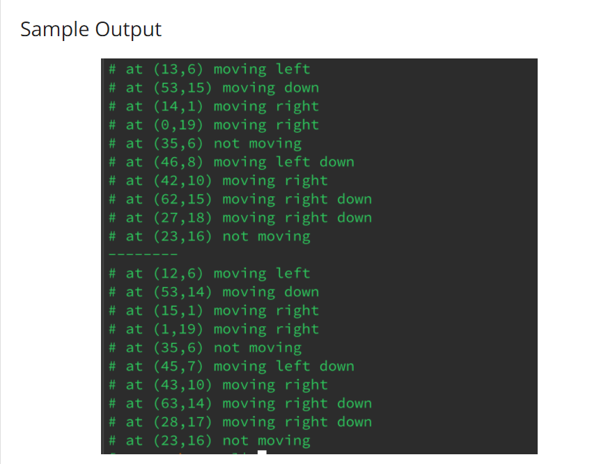 Solved 6+ moving_char.cpp C moving_char.h Ex1: A Moving | Chegg.com