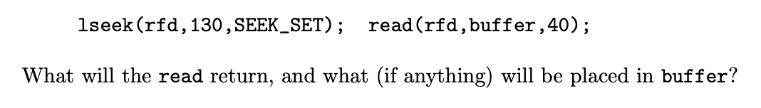 Solved Problem 1. Linux (and Unix) permit files to have | Chegg.com