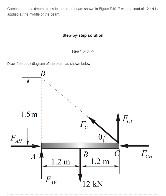 Solved Please Help Solve. use a W6 X 12 beam and | Chegg.com