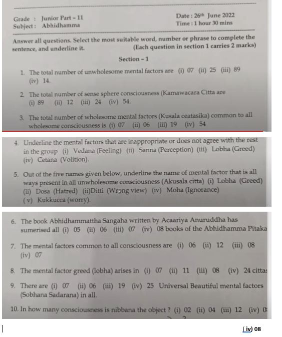 Solved Theravada Buddhism, Religion India, Sri LankaYMBA | Chegg.com