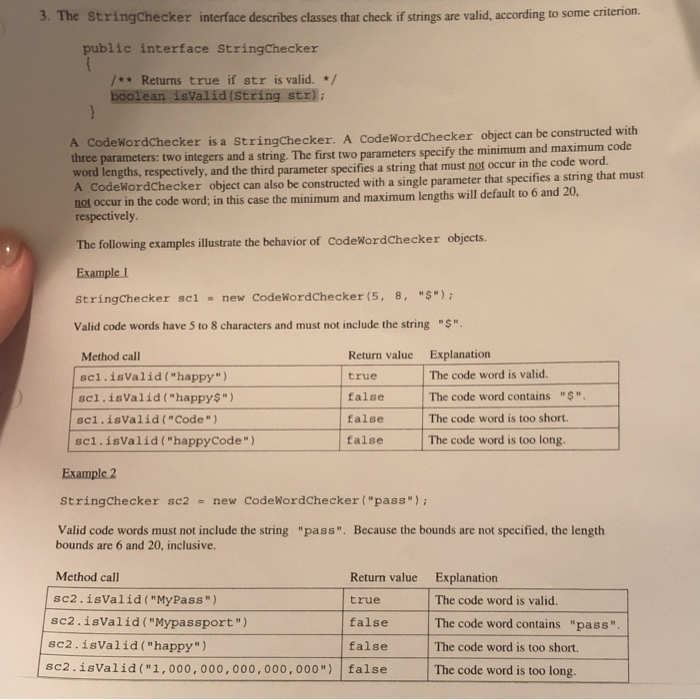 Solved 2018 AP COMPUTER SCIENCE A FREE-RESPONSE QUESTIONS | Chegg.com