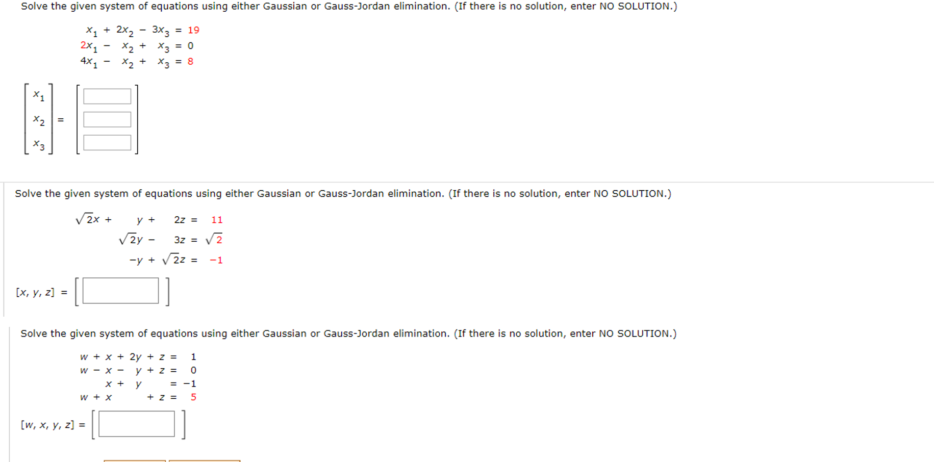 Solved Use elementary row operations to reduce the given | Chegg.com