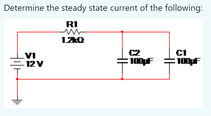 Solved Part 1: what is the time constant of the following | Chegg.com