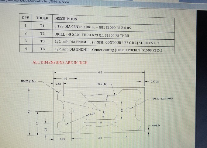 The plate of the drawing is to be manufactured as | Chegg.com