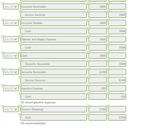 Solved Problem 4-05A a-9 (Part Level Submission) (Video) | Chegg.com