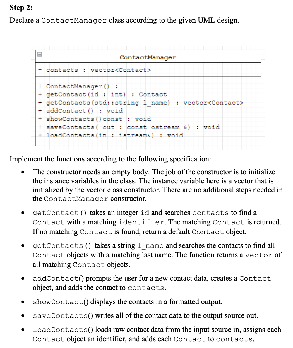 Solved e purpose of this assignment is to assess your | Chegg.com