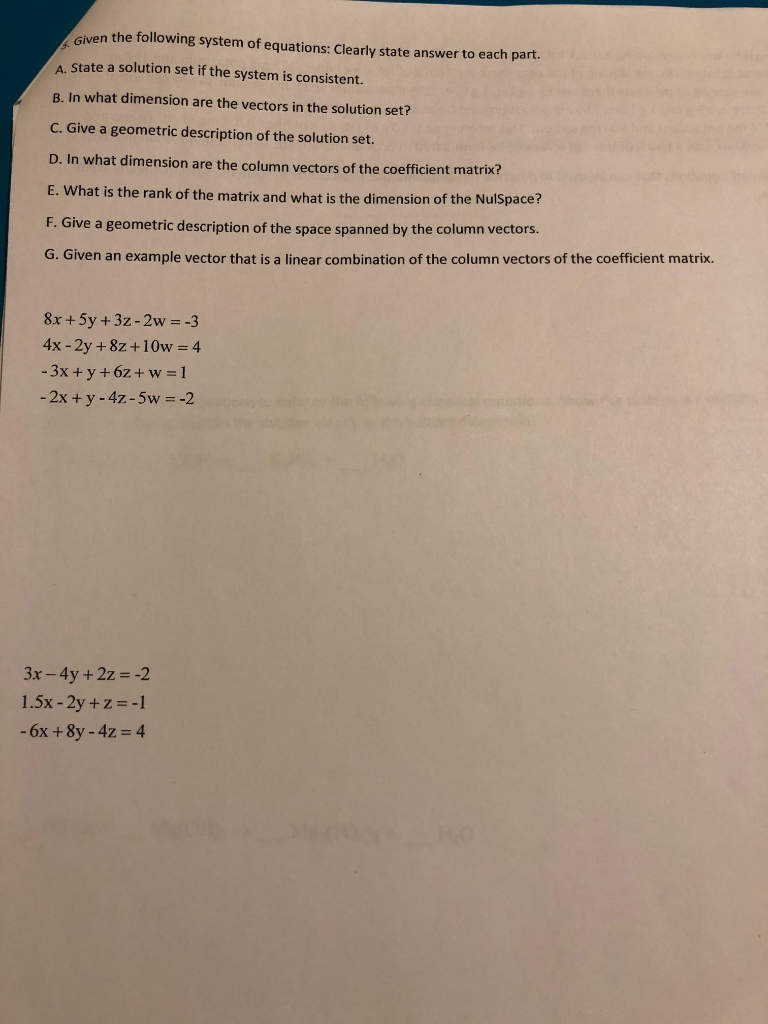 Solved Please reduce the rows using a calculator (rref) and | Chegg.com
