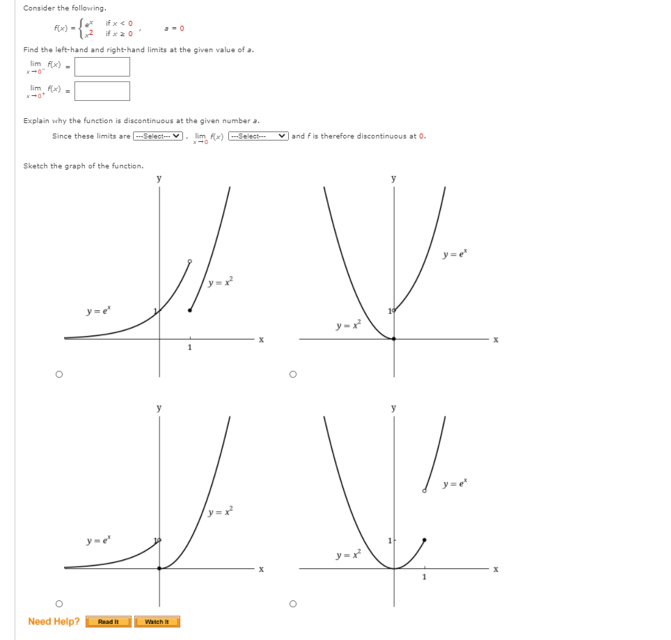 Solved Consider the following. if x