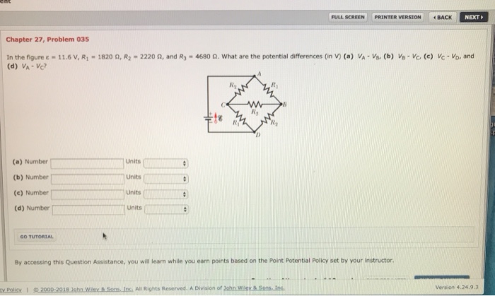 Solved FULL SCREEN PRINTER VERSTON BACK NEXT Chapter 27, | Chegg.com