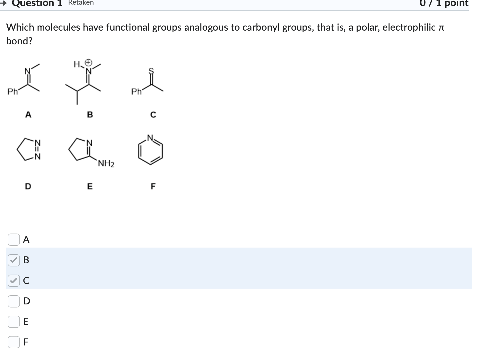 Solved Which molecules have functional groups analogous to | Chegg.com