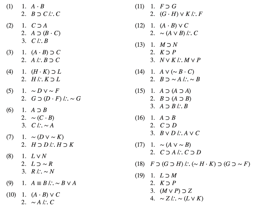 Use the truth tree method to determine the validity | Chegg.com