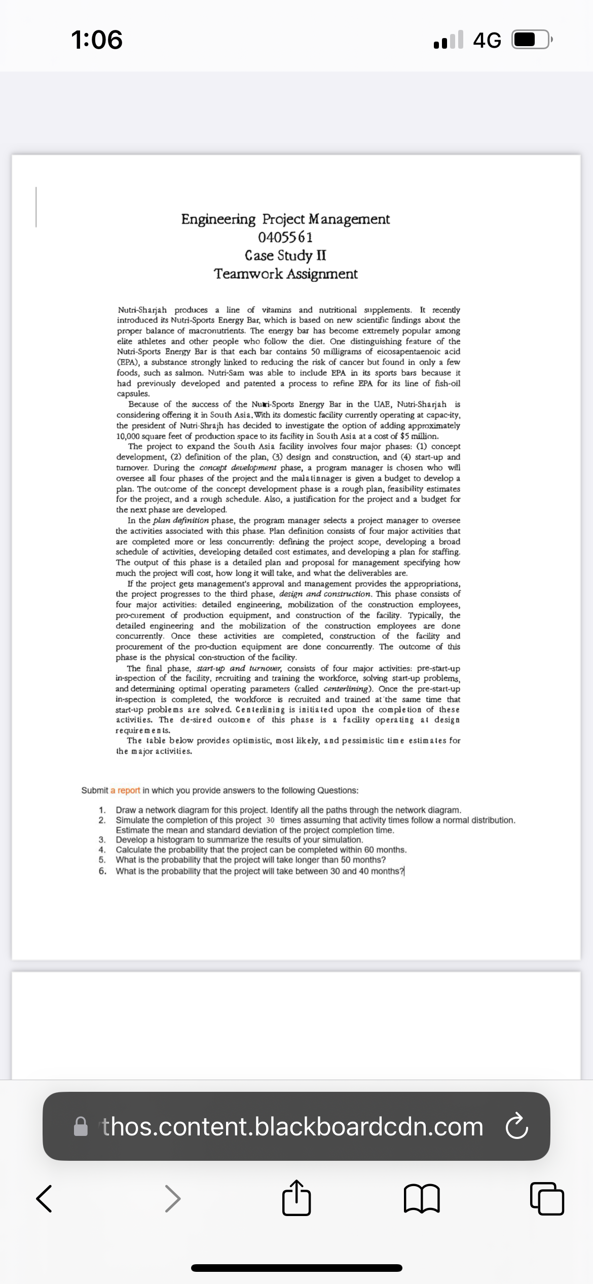Solved Teamwork Assignmentnutri Sharjah Produces A Line Of 6049
