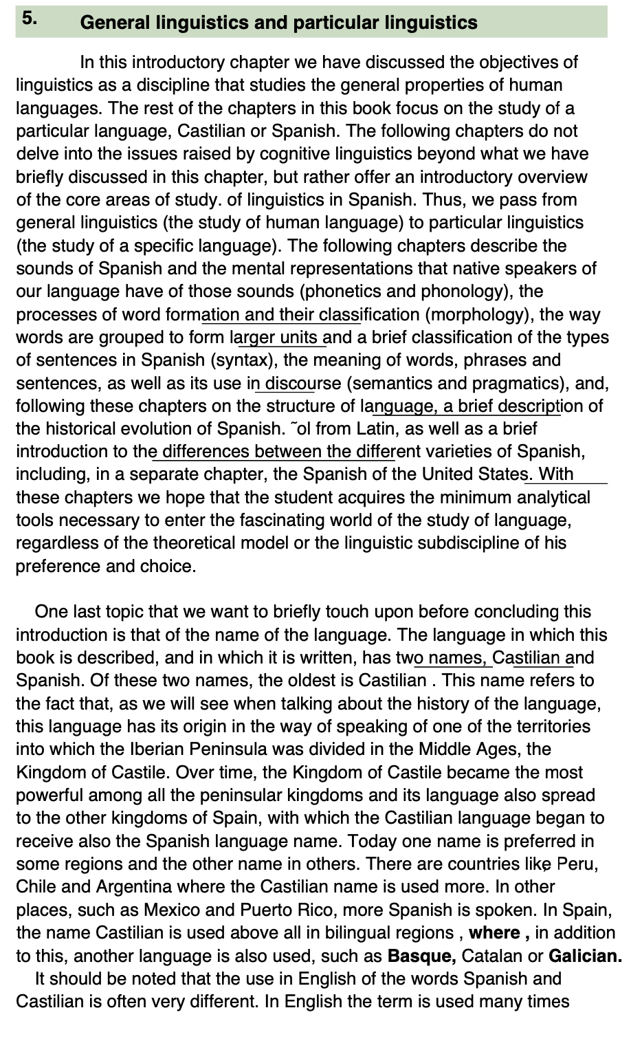 Solved Create four linguistic rules: one prescriptive and | Chegg.com