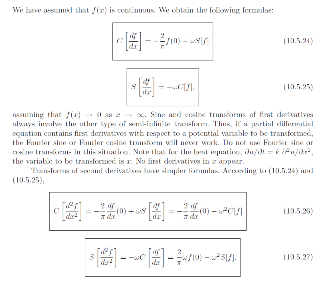 Solved 4) Use Fourier cosine transforms to solve the problem | Chegg.com