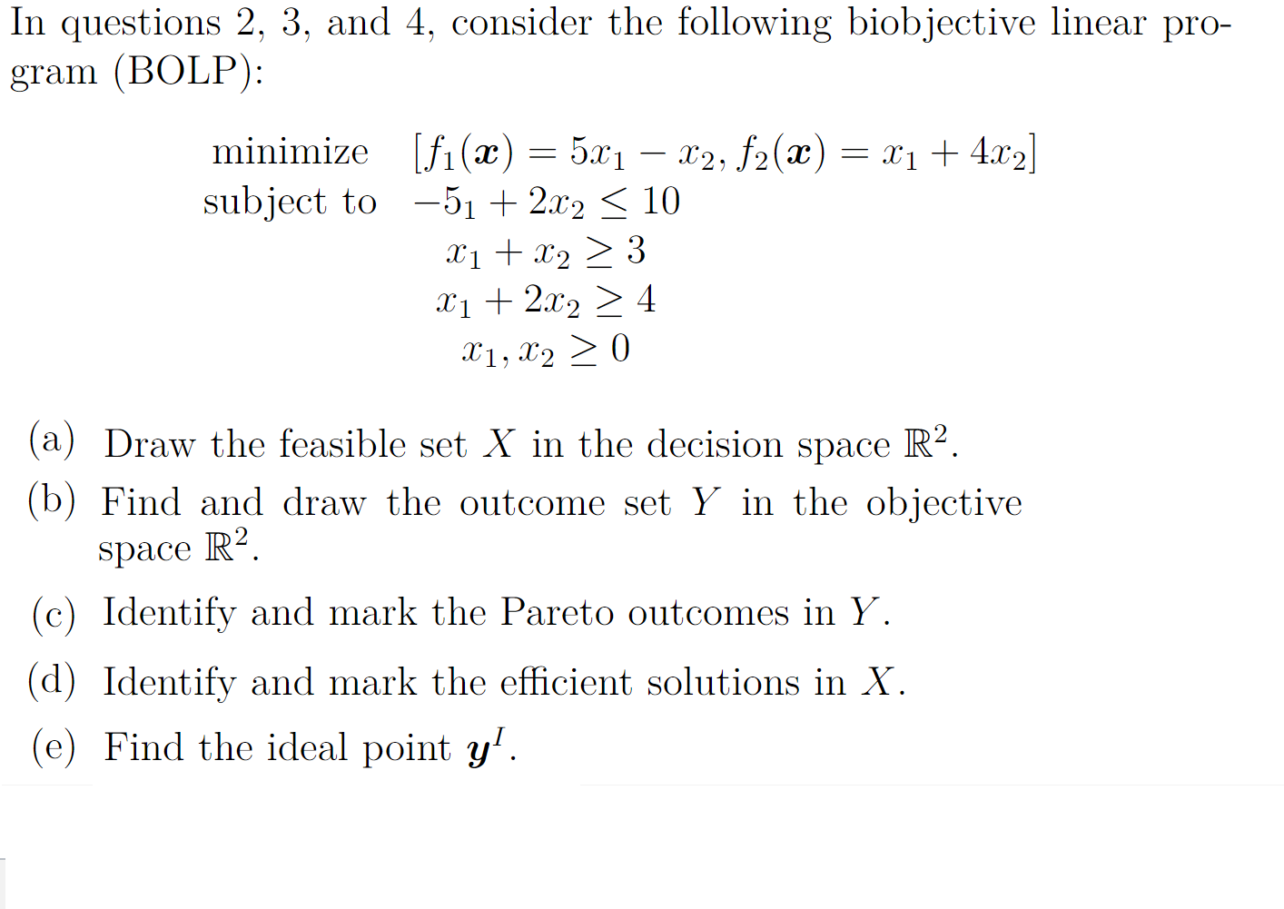 In questions 2, 3, and 4, consider the following | Chegg.com