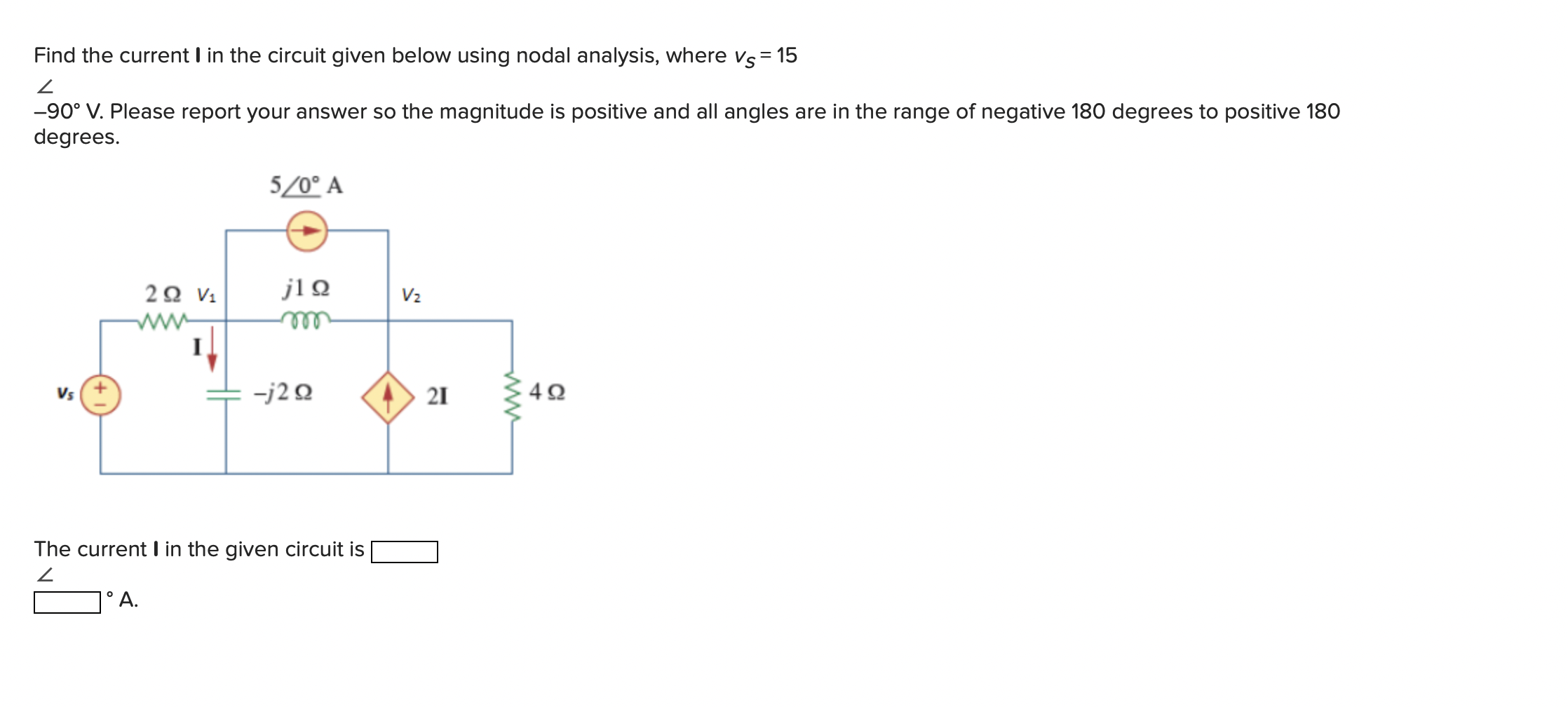 Solved Problem Use Nodal Analysis To Determine The Node 49 Off 3426