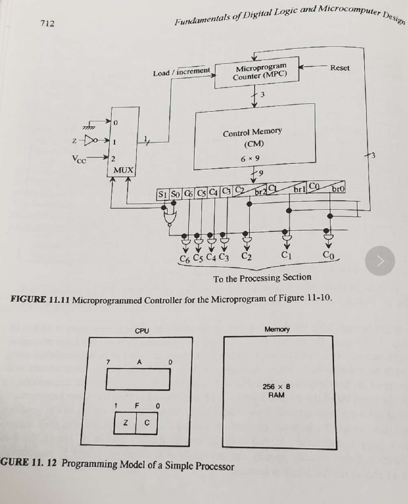Create a Digital Logic and Microcomputer Design. | Chegg.com