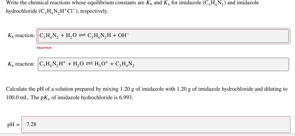 Solved Write the chemical reactions whose equilibrium | Chegg.com