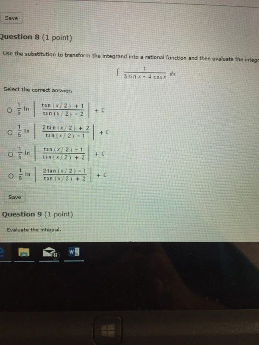 Solved Evaluate the integral. f cos 2x dx Select the correct | Chegg.com