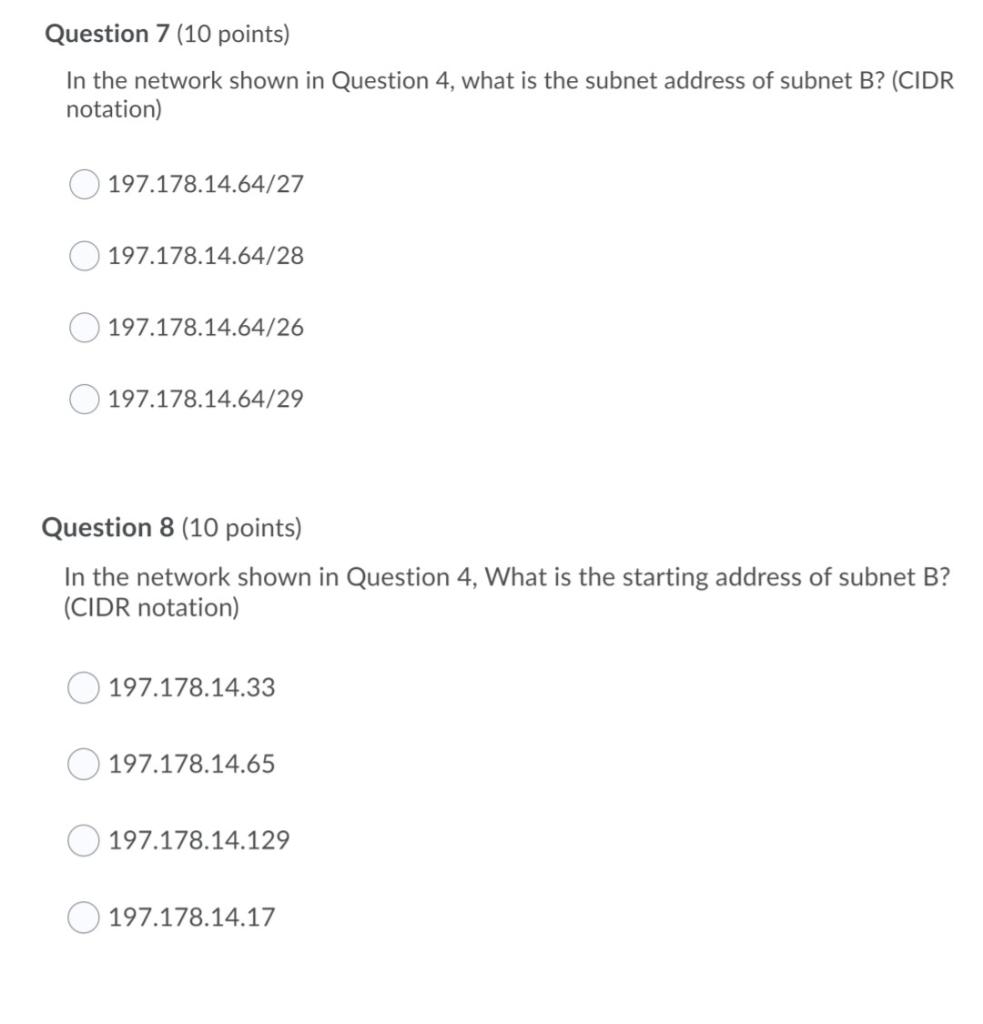 Solved Question 4 (10 points) Consider the router and the | Chegg.com