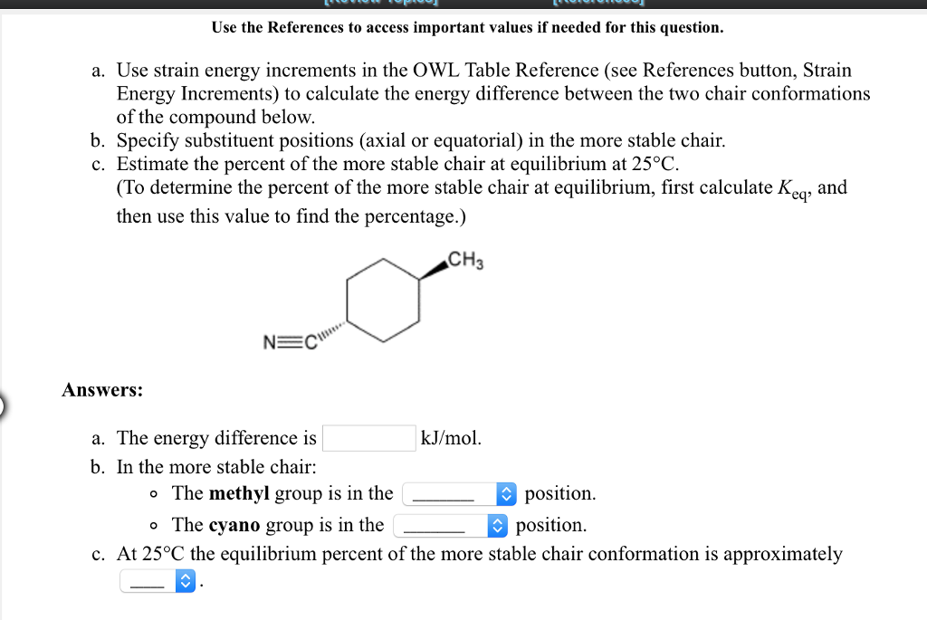 Solved Use the References to access important values if | Chegg.com