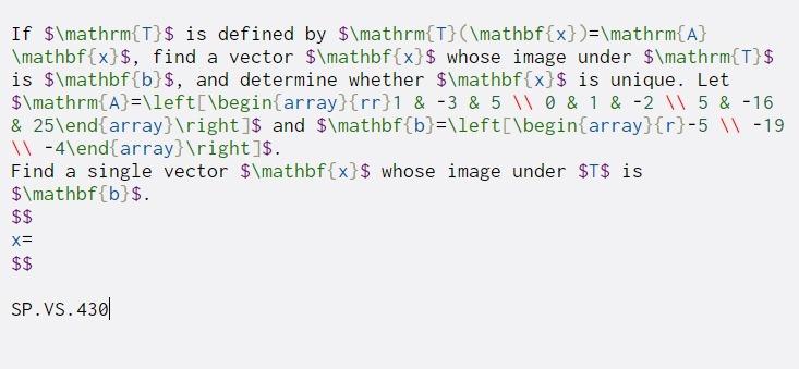 Solved If $\mathrm{T}$ is defined by | Chegg.com