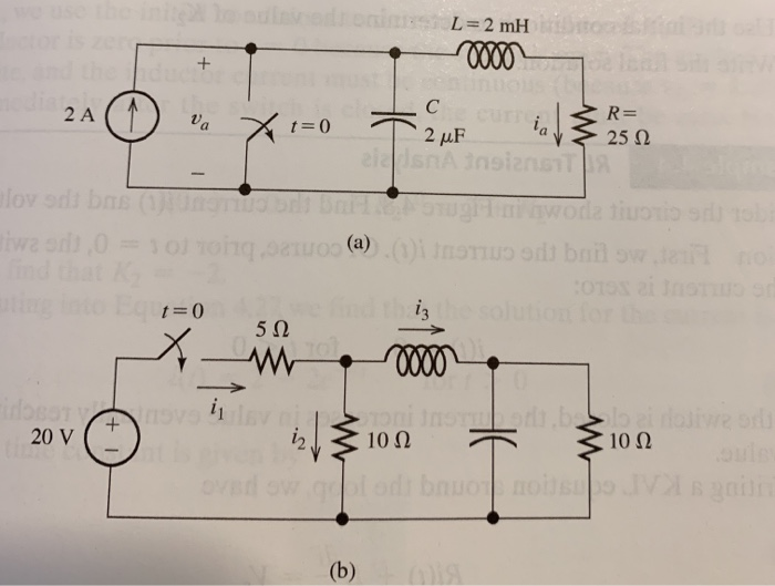 Solved solve for steady state values of the labeled currents | Chegg.com