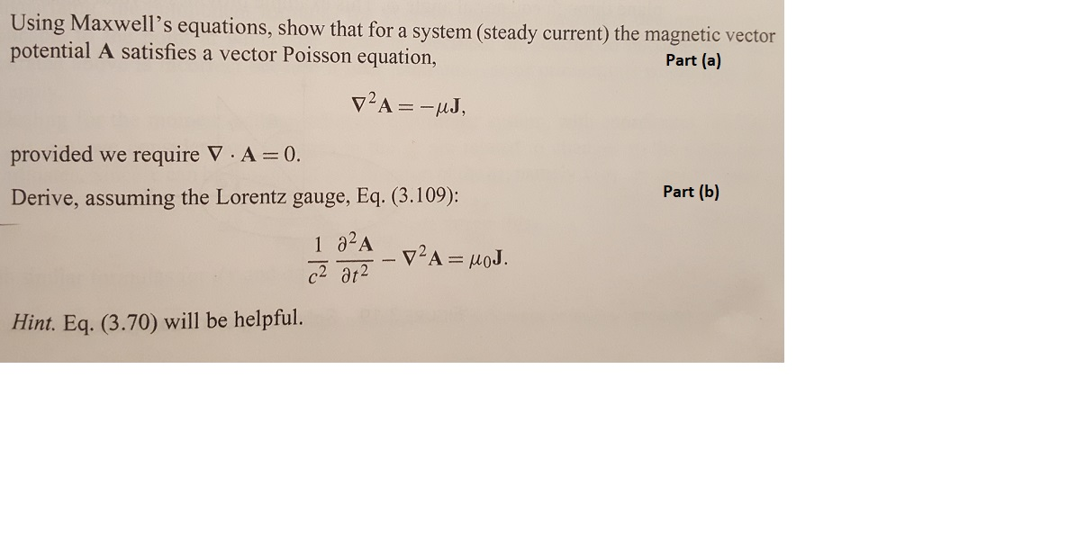 Solved Hi. Please show work for both part (a) and (b). Plz | Chegg.com