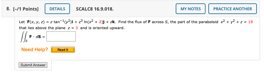 Solved Let F(x, y, z) = z tan−1(y2)i + z3 ln(x2 + 2)j + | Chegg.com
