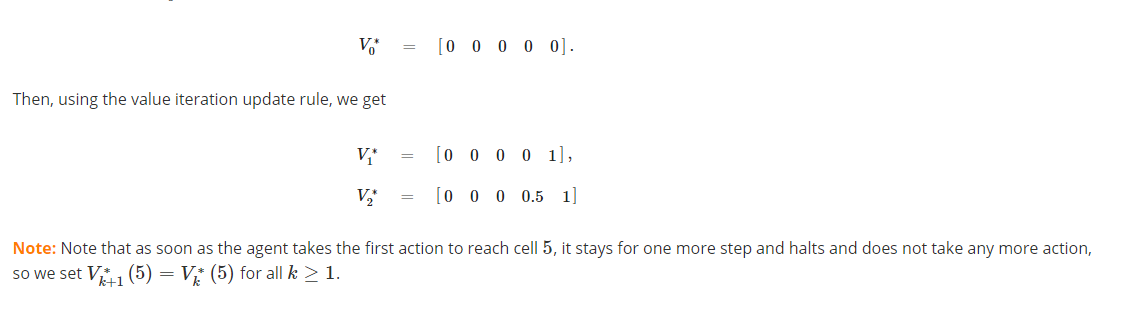 Recall from lecture the value iteration update rule : | Chegg.com